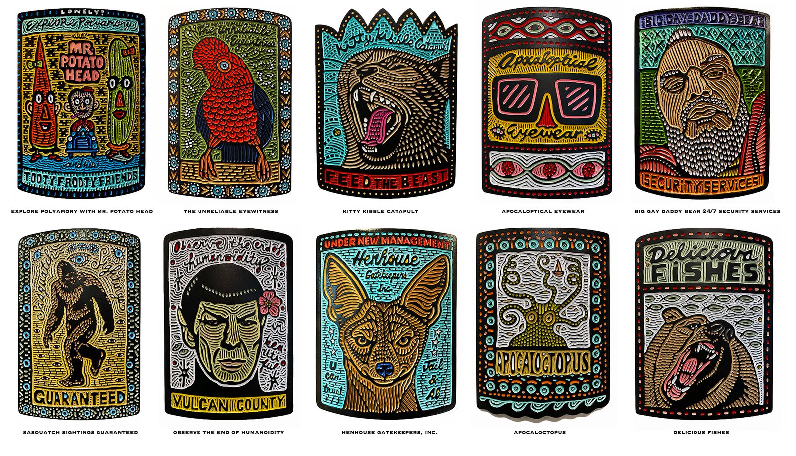 Woodcut Archive (Flickr) - Lisa Brawn